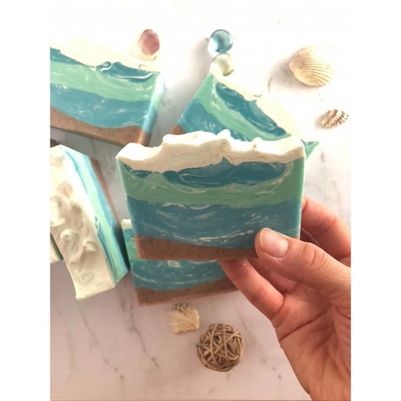 Handmade | Bath & Body | Ocean Waves Handmade Artesan Soap | Poshmark